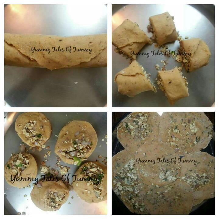 Papad Paratha Recipe | Sindhi papad partaha - Yummy tales of tummy