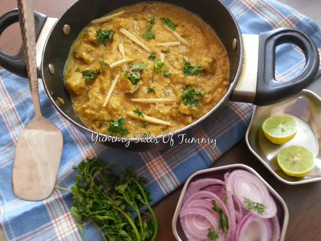 Restaurant style Chicken Awadh - Yummy tales of tummy