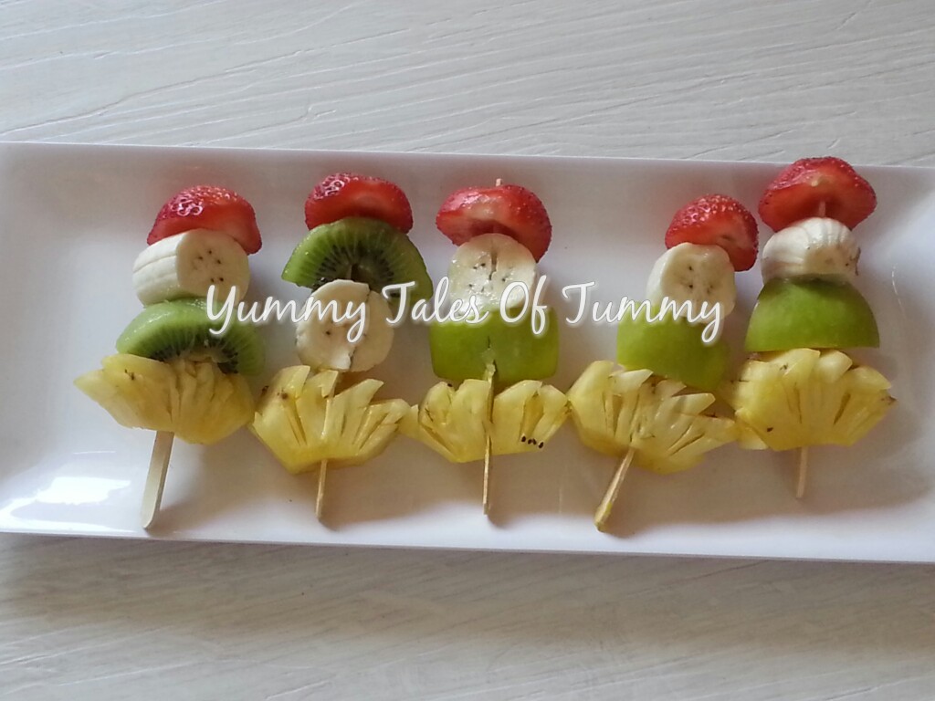 Fruity and Nutty Sticks - Yummy tales of tummy