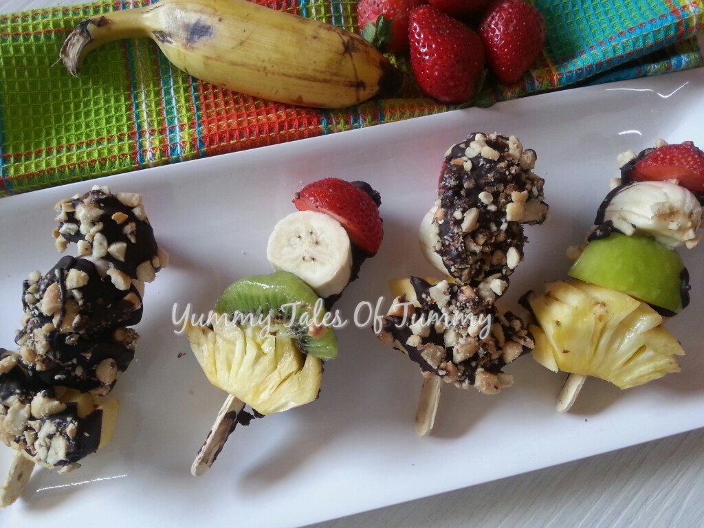 Fruity and Nutty Sticks - Yummy tales of tummy