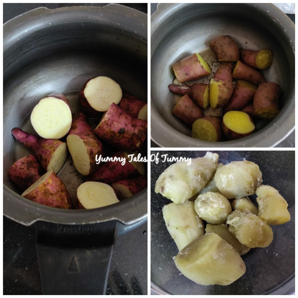 Sweet potato gulab jamun | Shakarkand ke gulab jamun - Yummy tales of tummy