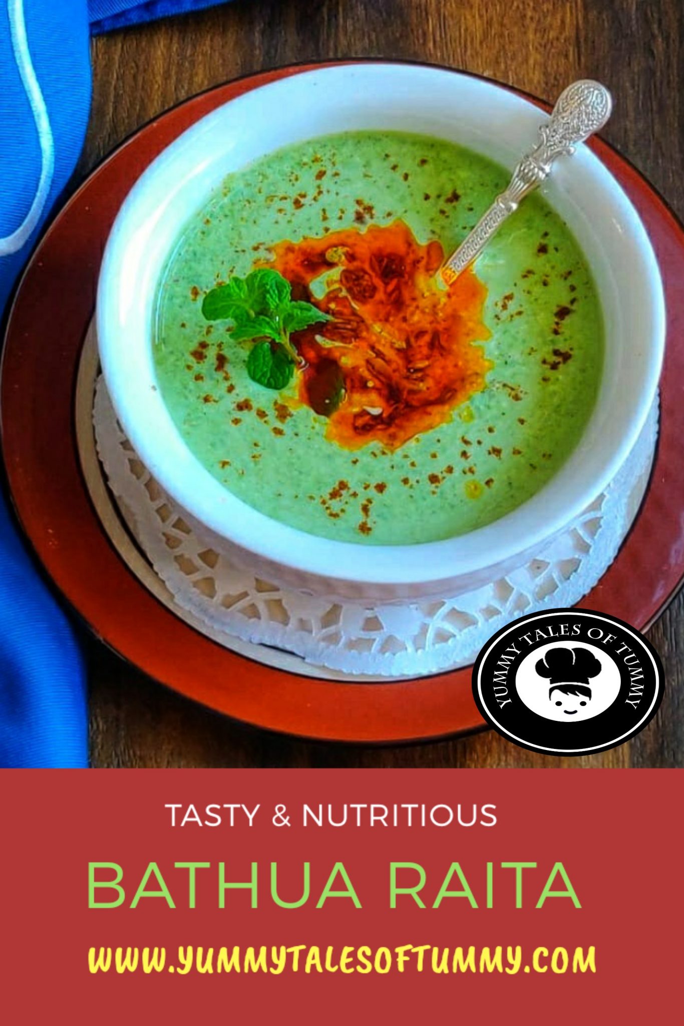 Bathua Raita Recipe | How to make Bathua Raita - Yummy tales of tummy