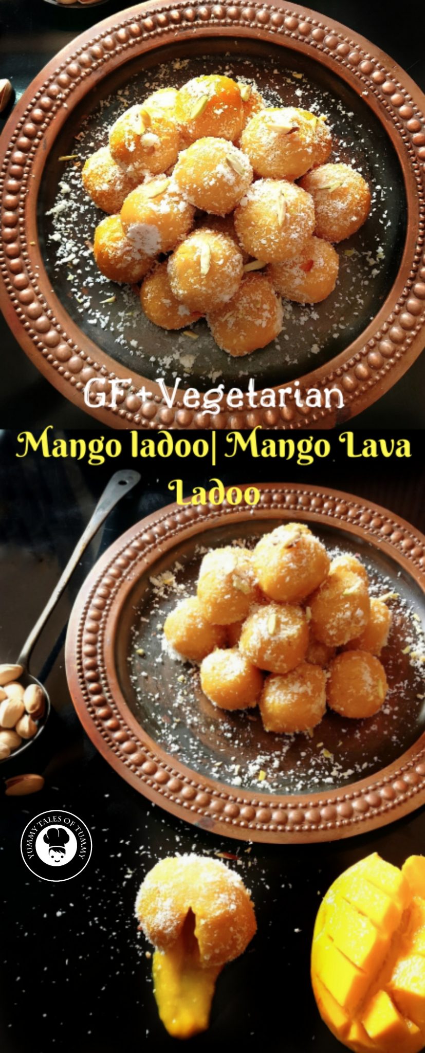 Mango ladoo recipe | Mango lava laddu recipe - Yummy tales of tummy