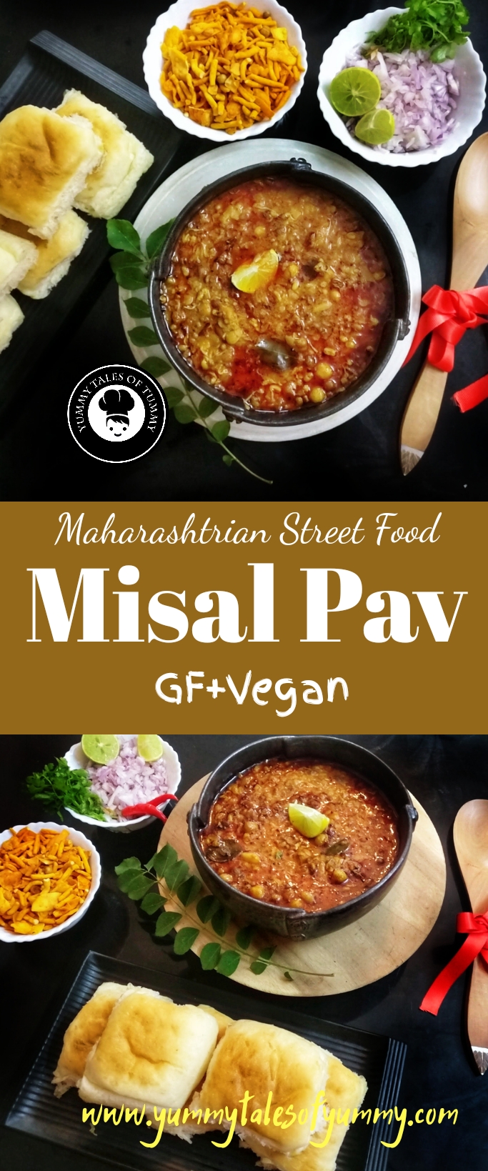 Misal pav recipe | Maharashtrian Misal pav - Yummy tales of tummy