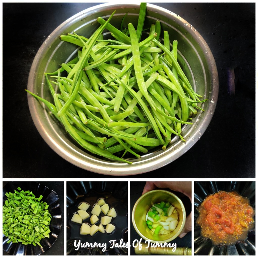 Gawar ki sabzi recipe | Cluster beans curry - Yummy tales of tummy