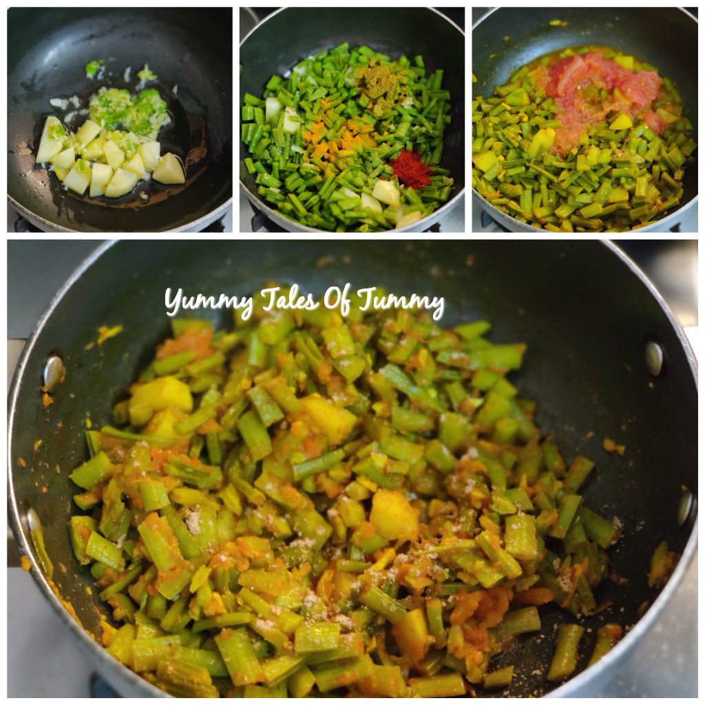 Gawar ki sabzi recipe | Cluster beans curry - Yummy tales of tummy