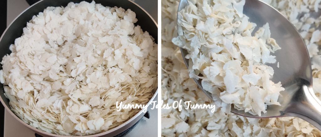 Poha Chivda Recipe | Patla poha chivda recipe - Yummy tales of tummy