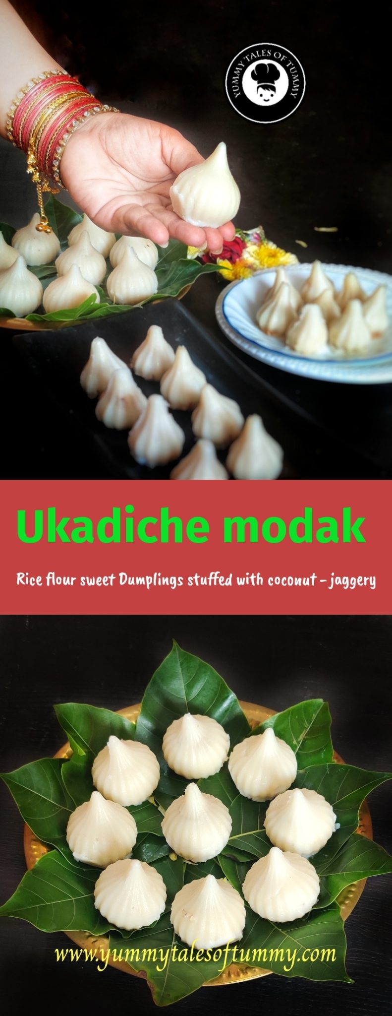 Modak recipe | Ukadiche modak recipe | How to make modak - Yummy tales ...