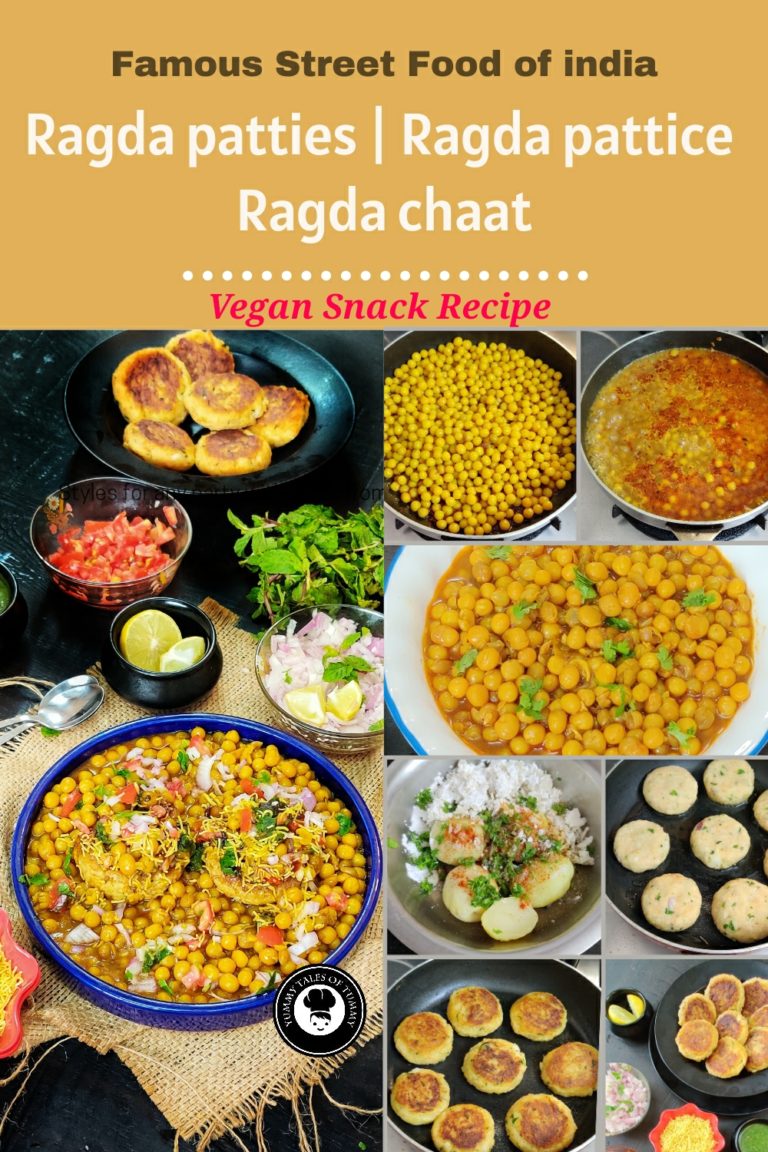 Ragda patties | Ragda pattice | Ragda chaat - Yummy tales of tummy