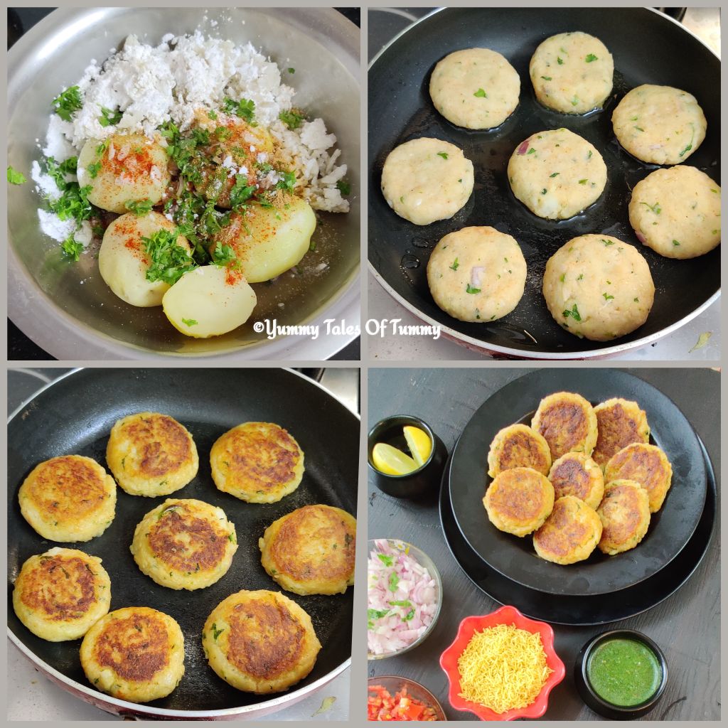 Ragda patties | Ragda pattice | Ragda chaat - Yummy tales of tummy