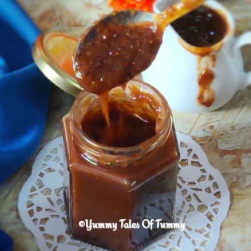 Imli Chutney | Sweet Tamarind chutney Recipe - Yummy tales of tummy