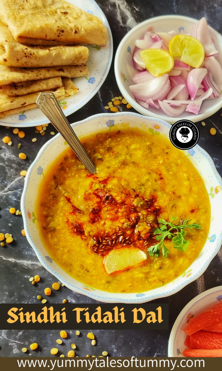 Sindhi Tidali dal Recipe | Tridali dal | Tridaali dal - Yummy tales of ...