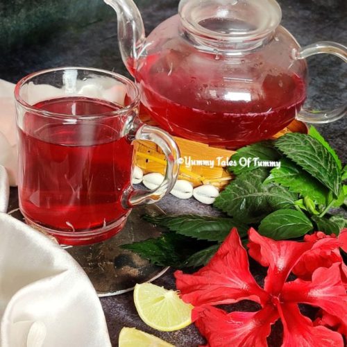 Hibiscus tea recipe | Gudhal ki chai | Jaswand ki chai - Yummy tales of ...