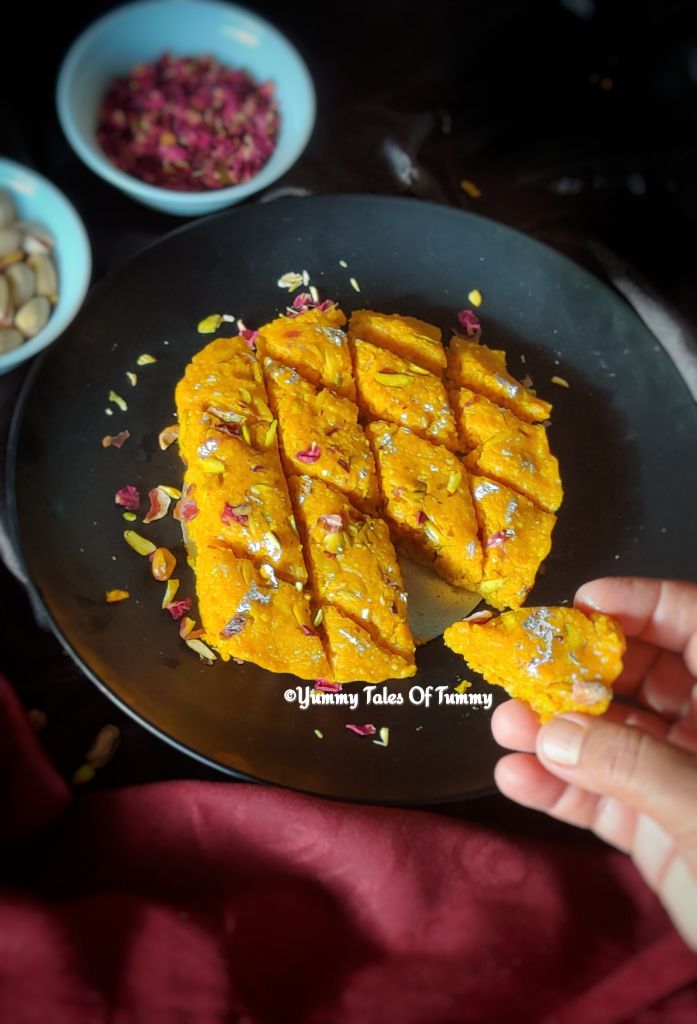 Mango Mithai Recipe | Mango barfi | Mango burfi - Yummy tales of tummy