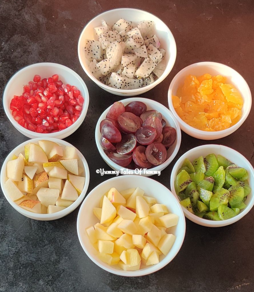 Fruit Jelly cake Recipe | Jelly fruit cake Recipe - Yummy tales of tummy