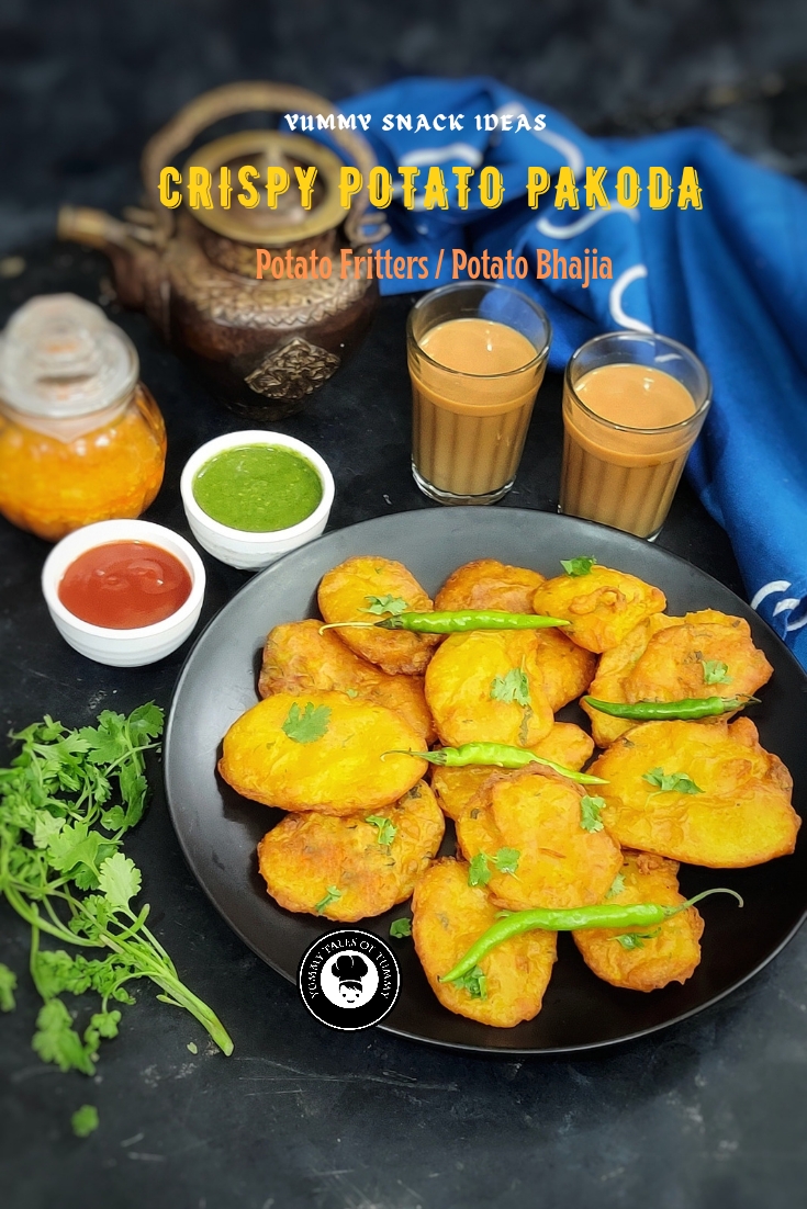 Aloo Pakora | Alu Bhajiya | Potato Pakoda | Aloo ka Pakora - Yummy ...