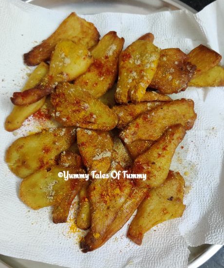 Sindhi Arbi tuk | Kachalu tuk | Fried colocasia - Yummy tales of tummy