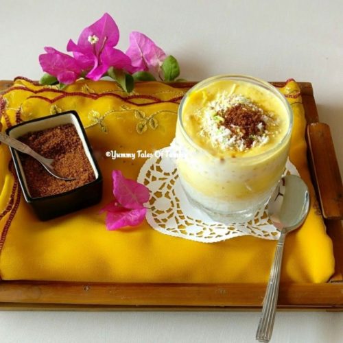 Jackfruit Sago Pudding | Jackfruit pudding - Yummy tales of tummy