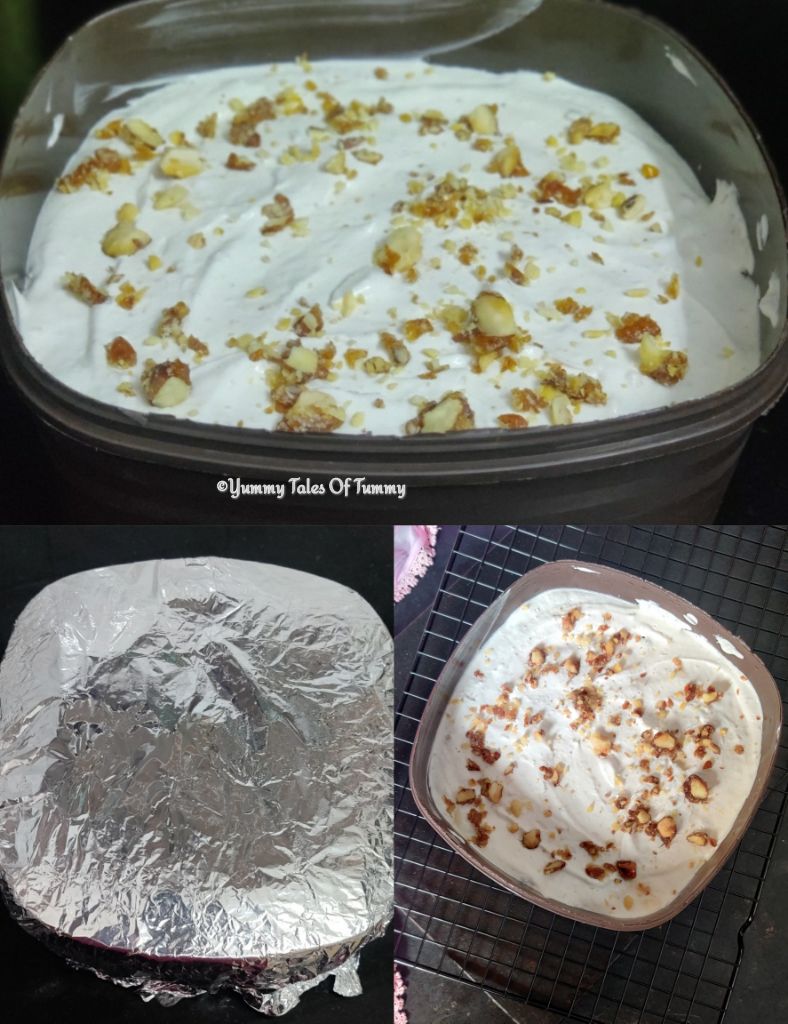 Anjeer Badam Ice Cream | Fig almonds Ice Cream - Yummy tales of tummy