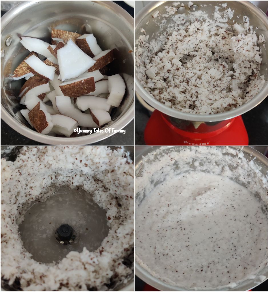 2 ingredient Homemade Coconut milk | How to make coconut milk at home ...