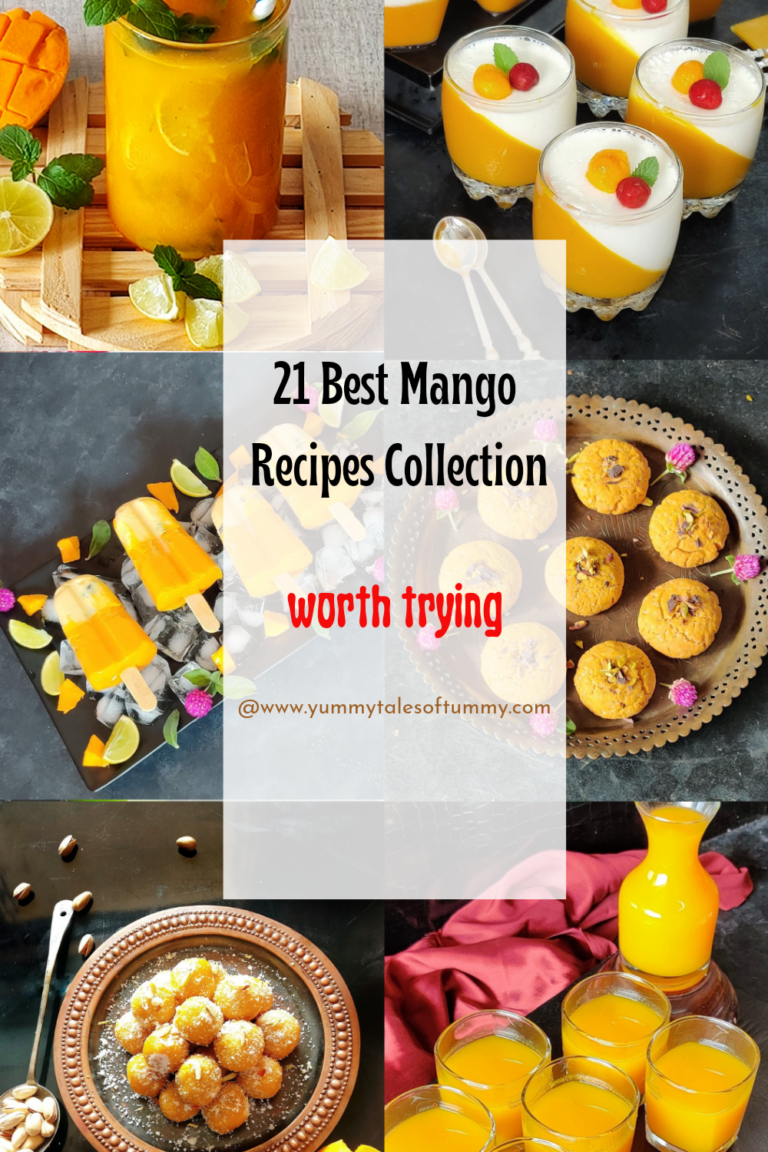 21 Best Mango Recipes | Mango Recipes - Yummy tales of tummy