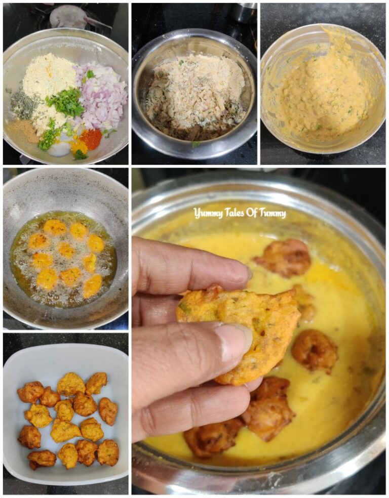 Punjabi Kadi Pakoda | Kadhi Pakora - Yummy tales of tummy