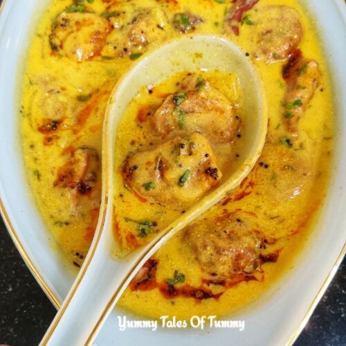 Punjabi Kadi Pakoda | Kadhi Pakora - Yummy tales of tummy