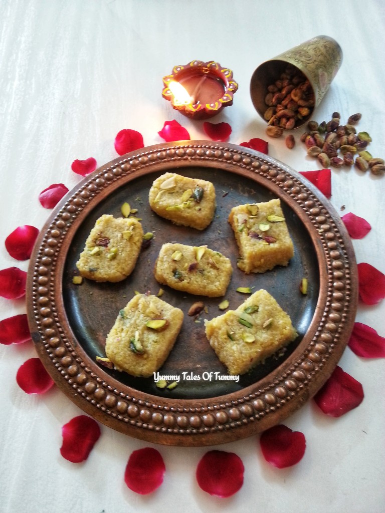 Sindhi Sev Barfi | Singhar ji mithai - Yummy tales of tummy