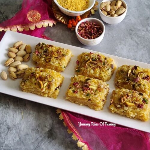 Sindhi Sev Barfi | Singhar ji mithai - Yummy tales of tummy