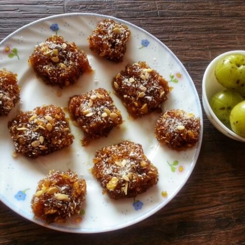 Amla Murabba Recipe | Awla Jaggery (gud) Murabba | Indian gooseberry ...