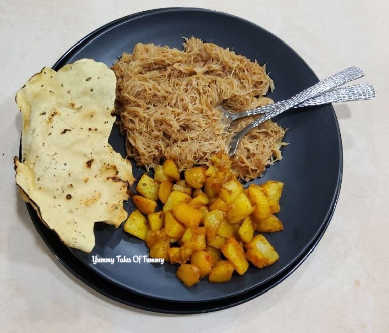 Seyun Patata | Seviyan Alu | Sweet Vermicelli with Potato - Yummy tales ...