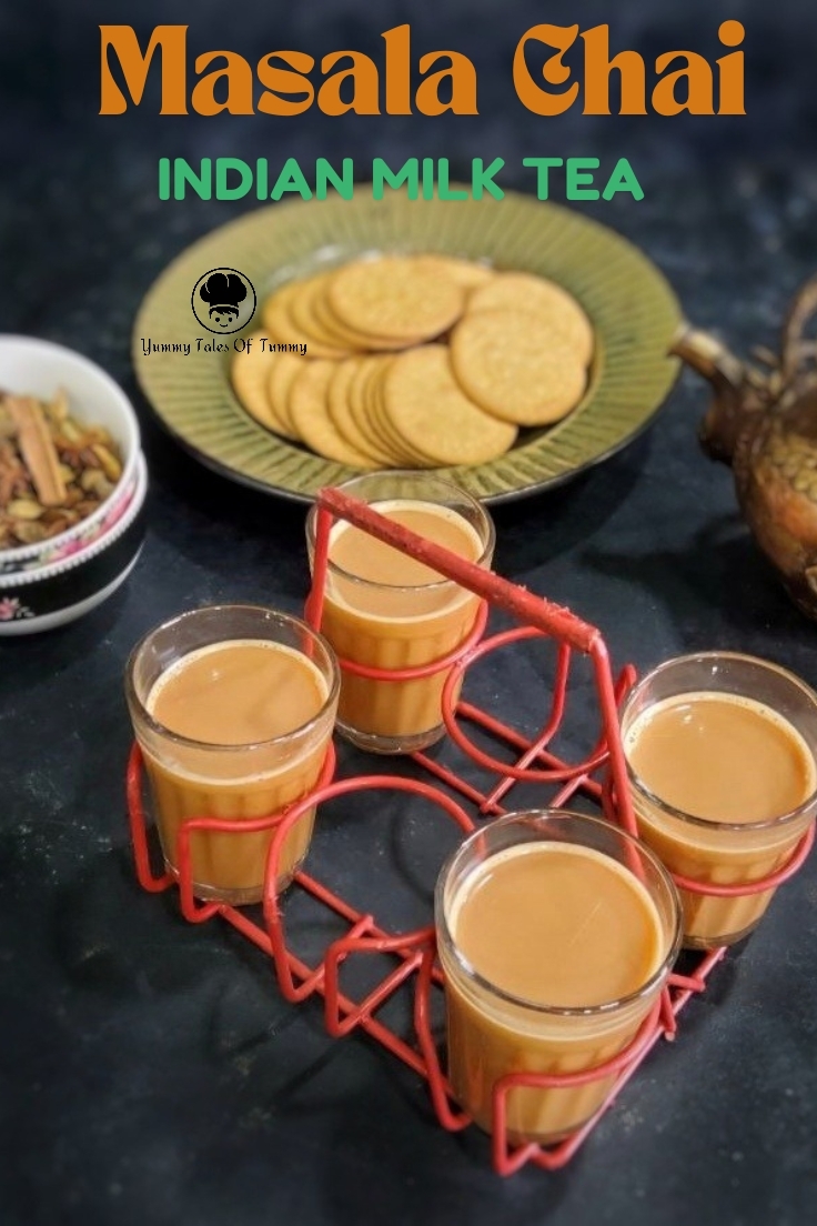 Masala Chai Recipe | Indian Milk Tea Recipe - Yummy tales of tummy
