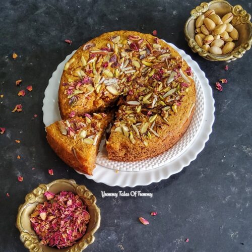 Mawa Cake Recipe (Eggless) | Parsi Mava Cake - Yummy tales of tummy