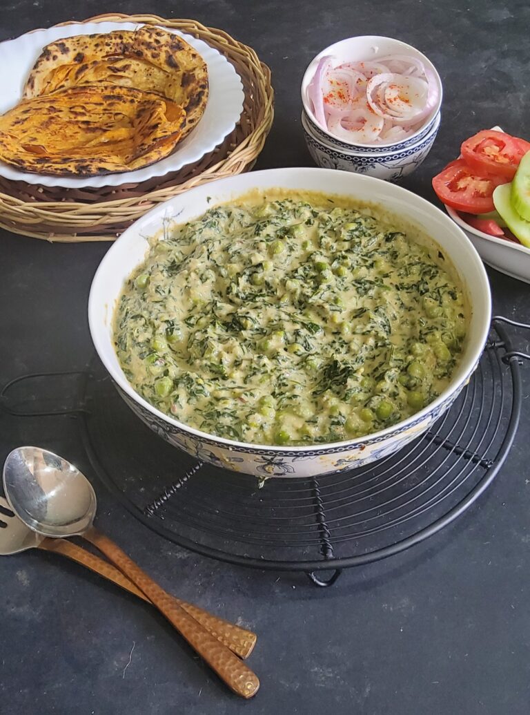 Methi Matar Malai Recipe - Yummy tales of tummy